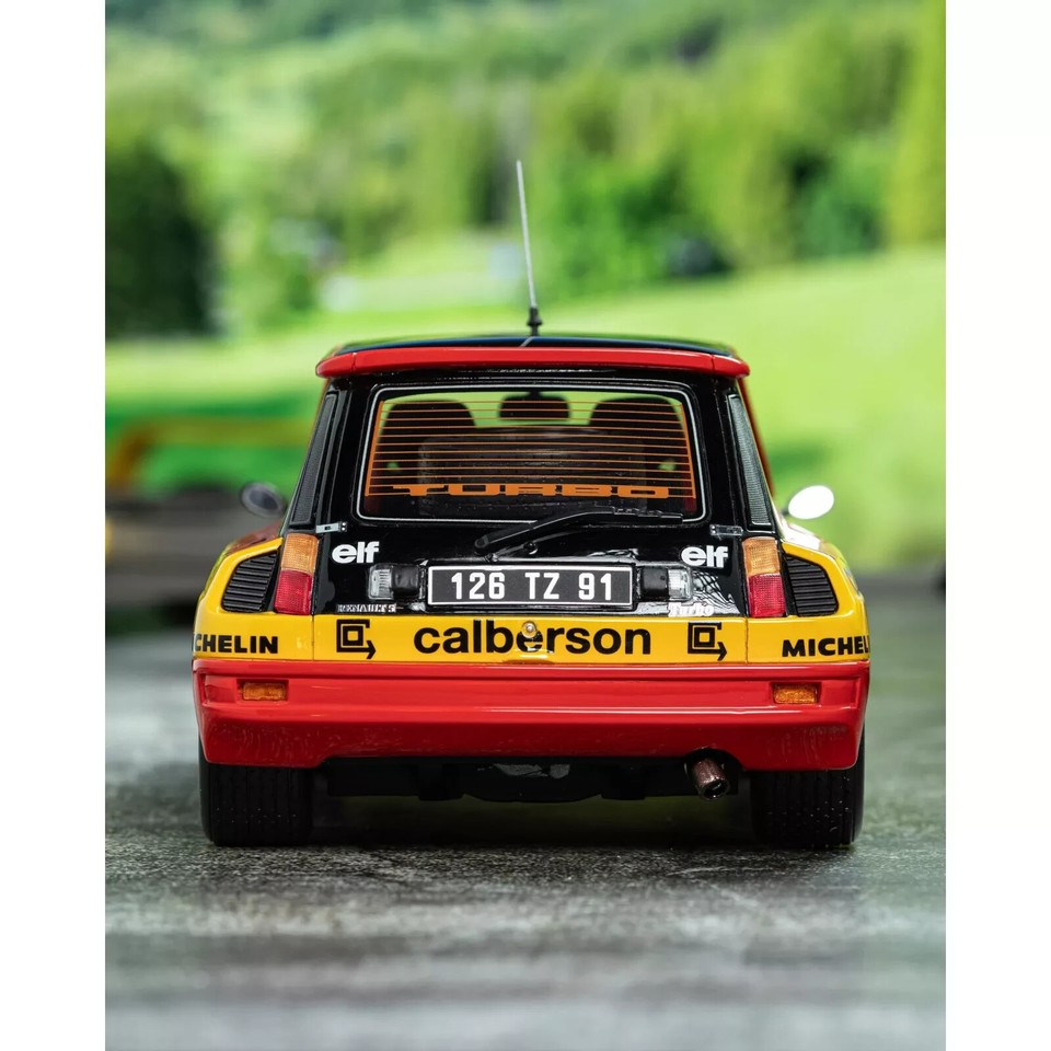 Renault 30 Assistance + Renault 5 Turbo +Trailer Rallye WRC 1979 1:18 ...