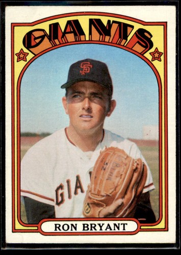 1972 Topps Ron Bryant #185 San Francisco Giants | eBay