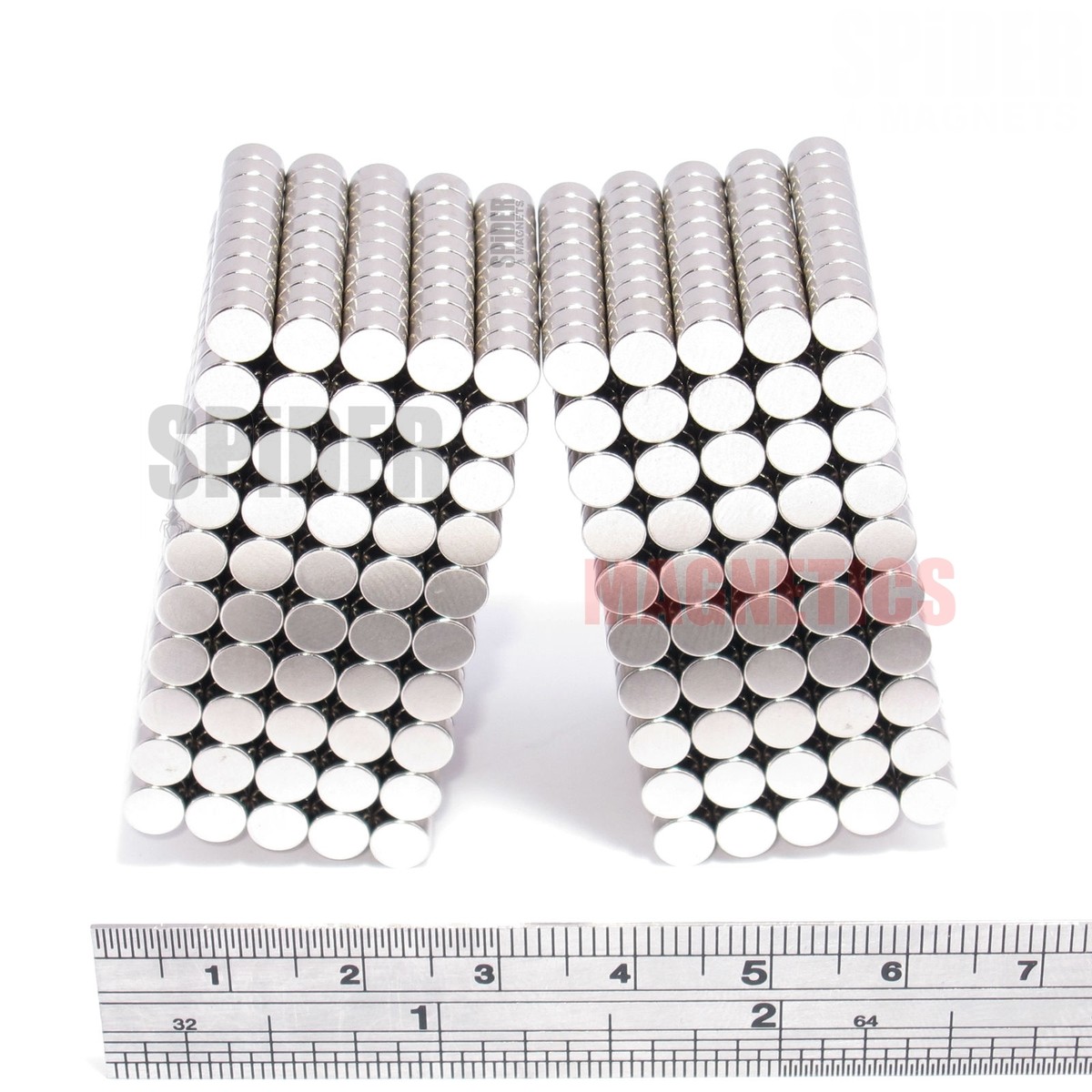 Neodymium Magnets Strong 100 X N52 Grade Neodymium Disc Magnets - 5mm X ...
