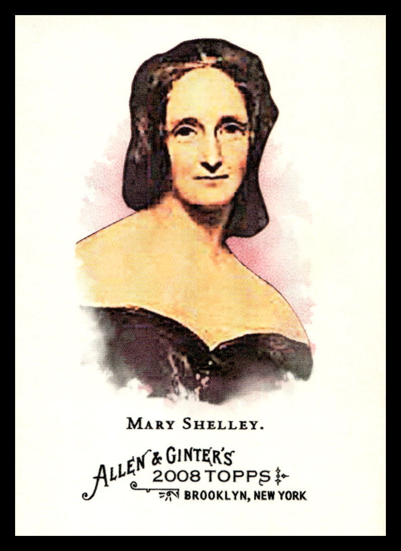 2008 Topps Allen & Ginter #158 Mary Shelley | eBay