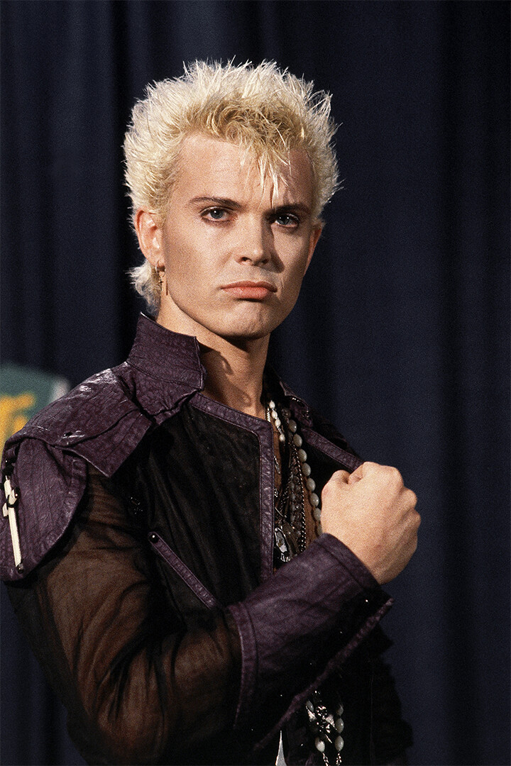 Billy Idol 80s 90s Vintage Rock Music Singer Wall Art Home Decor ...