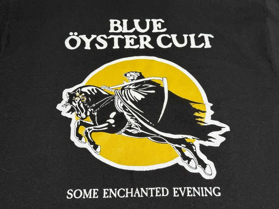 Blue Oyster Cult T-Shirt Some Enchanted Evening Black Band Concert Tee ...