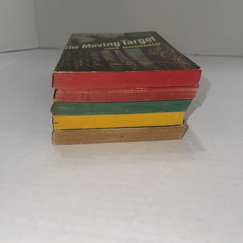 Lot of 5 Vintage 40s/50s/60s Mystery Thriller Pulp Fiction Paperback ...