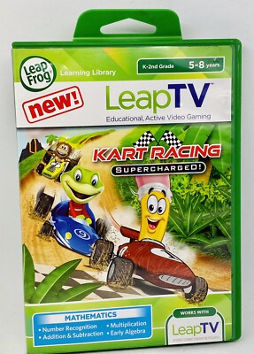 Leap Frog Leap TV Kart Racing Supercharged Mathematics | eBay