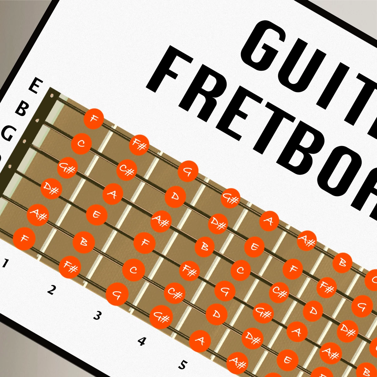 Guitar Fretboard Notes