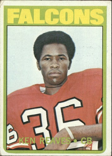 1972 Topps Football Card #39 Ken Reaves - VG | eBay
