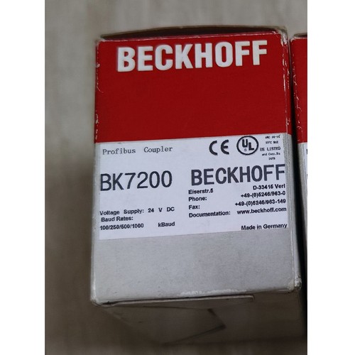 1PC New BECKHOFF BK7200 PLC In Box Expedited Shipping BK 7200 | eBay