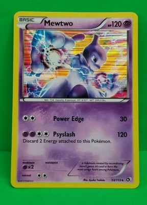 Pokemon Legendary Treasures Mewtwo 53/113 Holo Rare! 🔥 | eBay