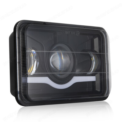1PC 4x6"inch Square LED Headlight DRL For 1980 - 1988 Oldsmobile ...