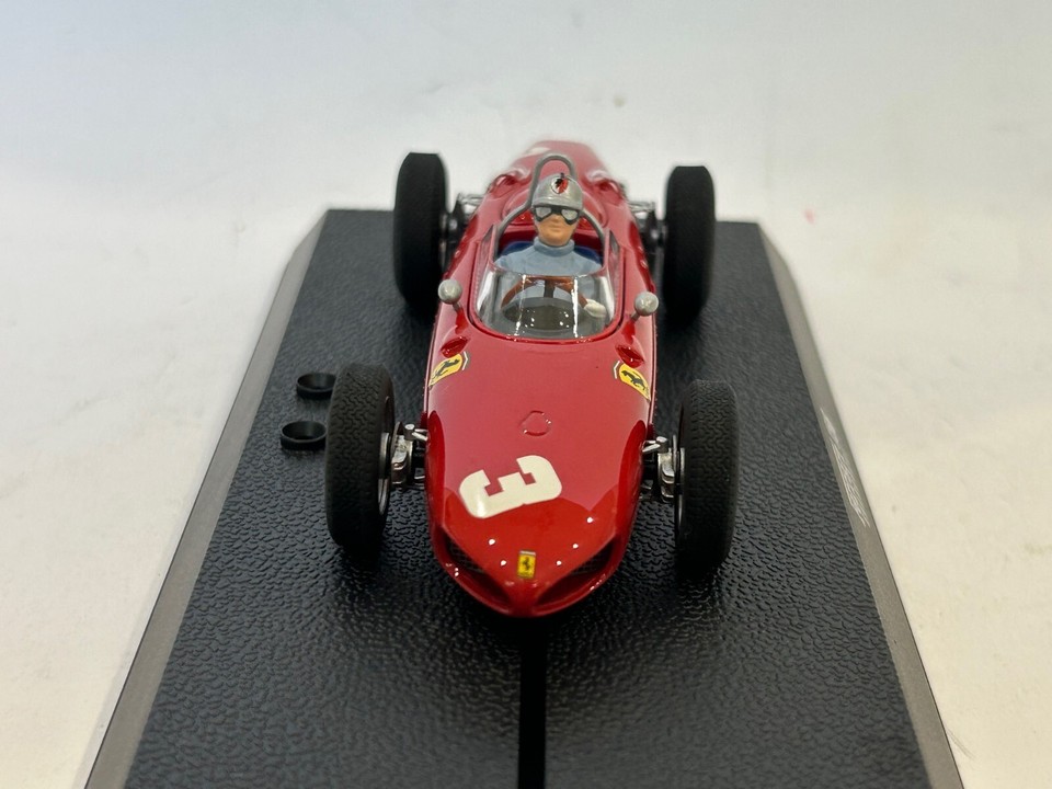 Scalextric C2727 '61 Ferrari 156 F1 #3 (Red) 1/32 scale slot car NIB | eBay