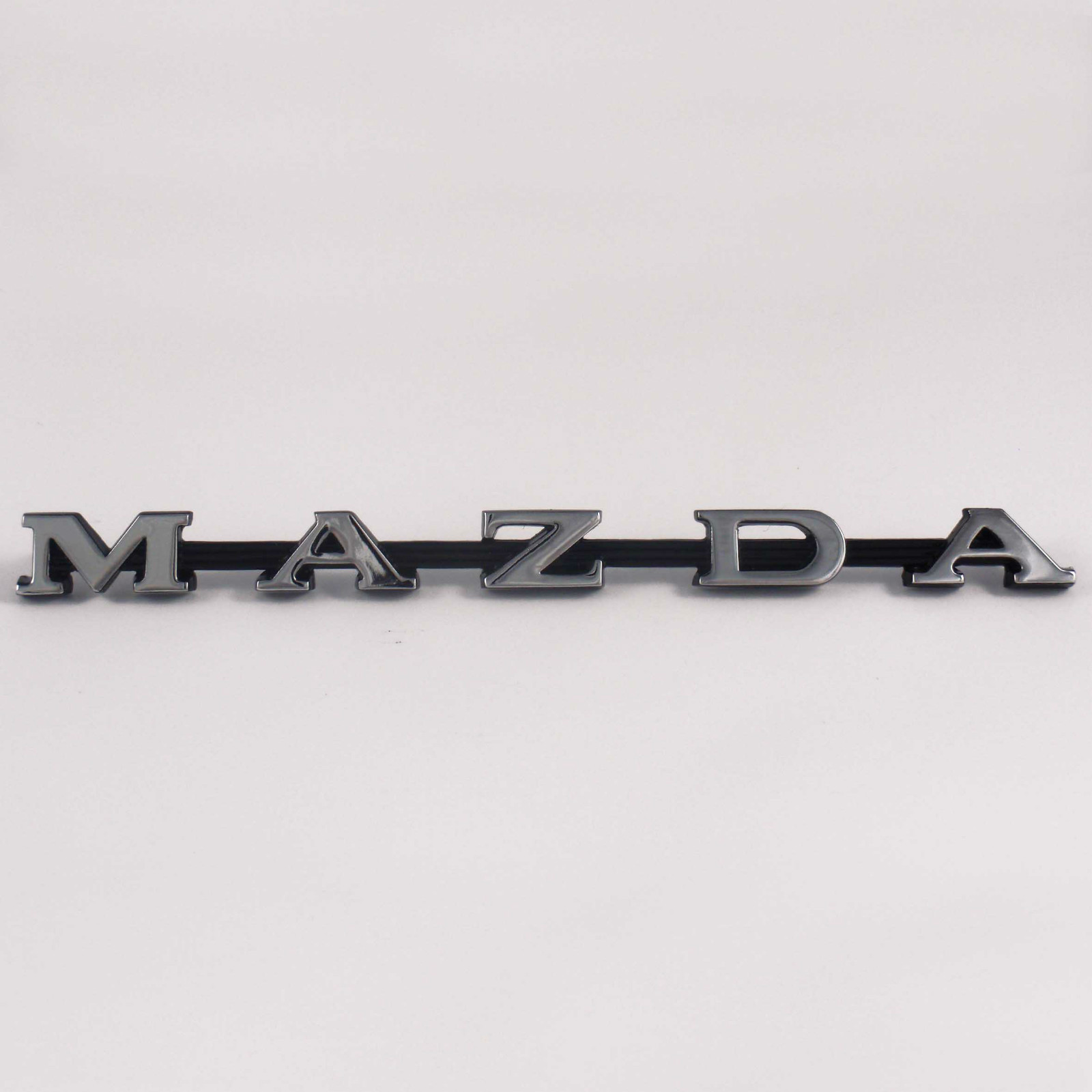 MAZDA , R100 metal Boot Badge chrome, New, for Rotary 1200 1300 10A ...