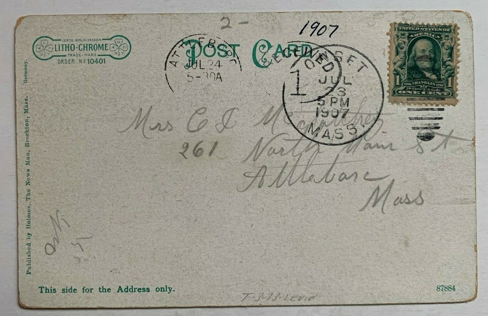 1907 MA Postcard Cape Cod Onset Bay Point Independence multi-view ...
