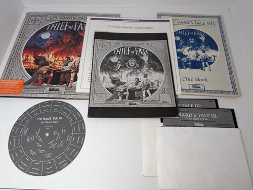 The Bard's Tale III Thief of Fate - Commodore 64 CIB + Clue book ...