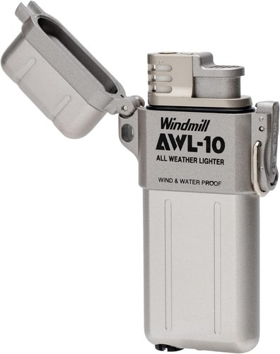 NEW Windmill Turbo Lighter AWL-10 Waterproof Windproof Refillable ...