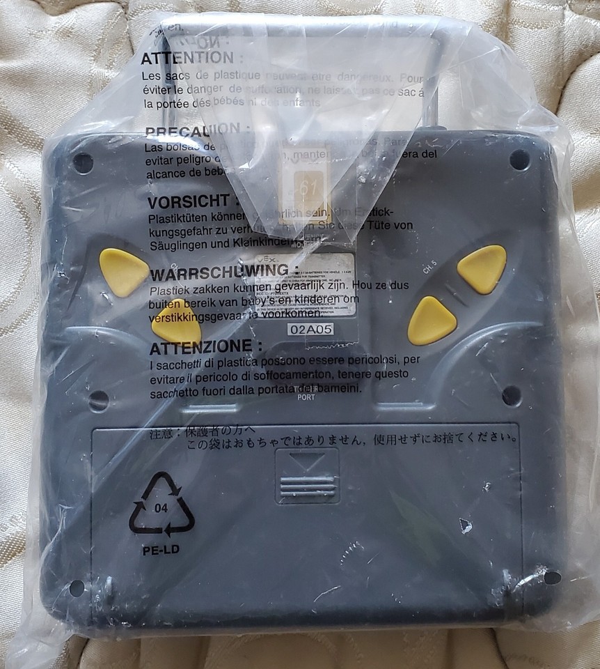 VEX Robotics Design System RC RF Micro Transmitter Receiver V.5, 6 ...