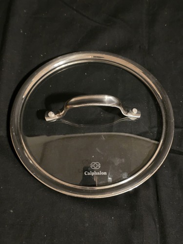 Calphalon Replacement Glass Lid pot pan Cover 6 7/8" ID 7.5" lid ONLY ...