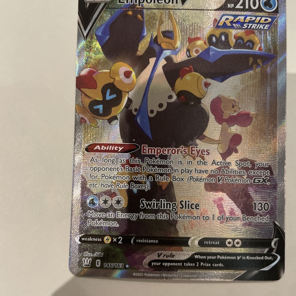 Empoleon V - 146/163 - Pokemon Battle Styles Sword & Shield Alternate ...