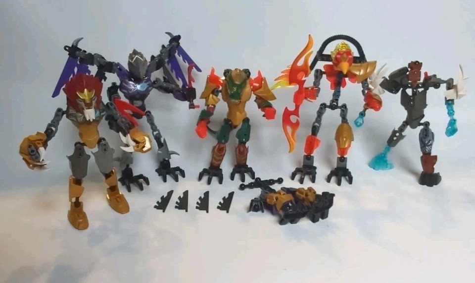 Lego Legends of Chima Incomplete figures bundle Lot Laval Cragger ...