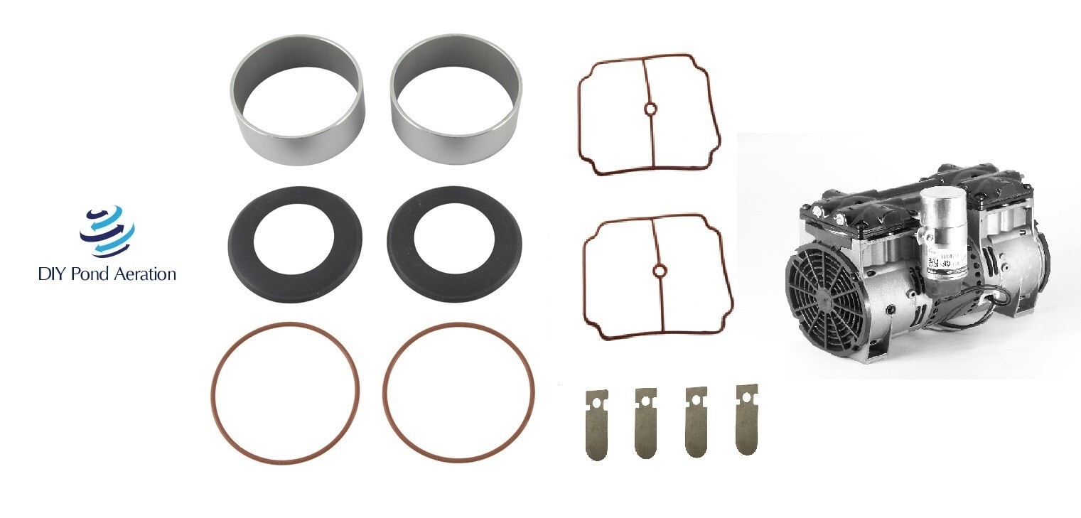 Rebuild Kit for Thomas Piston Compressor Pump Model 2685PE40 SK268540 ...