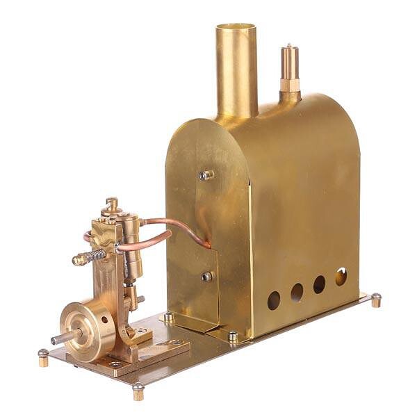 Mini Steam Engine Model with Steam Engine Boiler for Mechanical ...