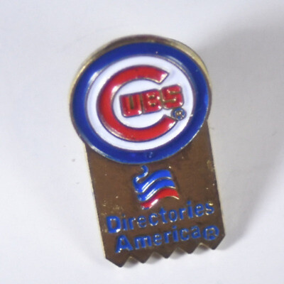 Chicago Cubs Directories America Souvenir Pin 1in Pinback Button | eBay