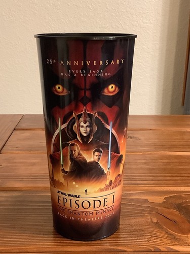 Star Wars Episode 1 The Phantom Menace 25th Anniversary 44 oz. Plastic ...