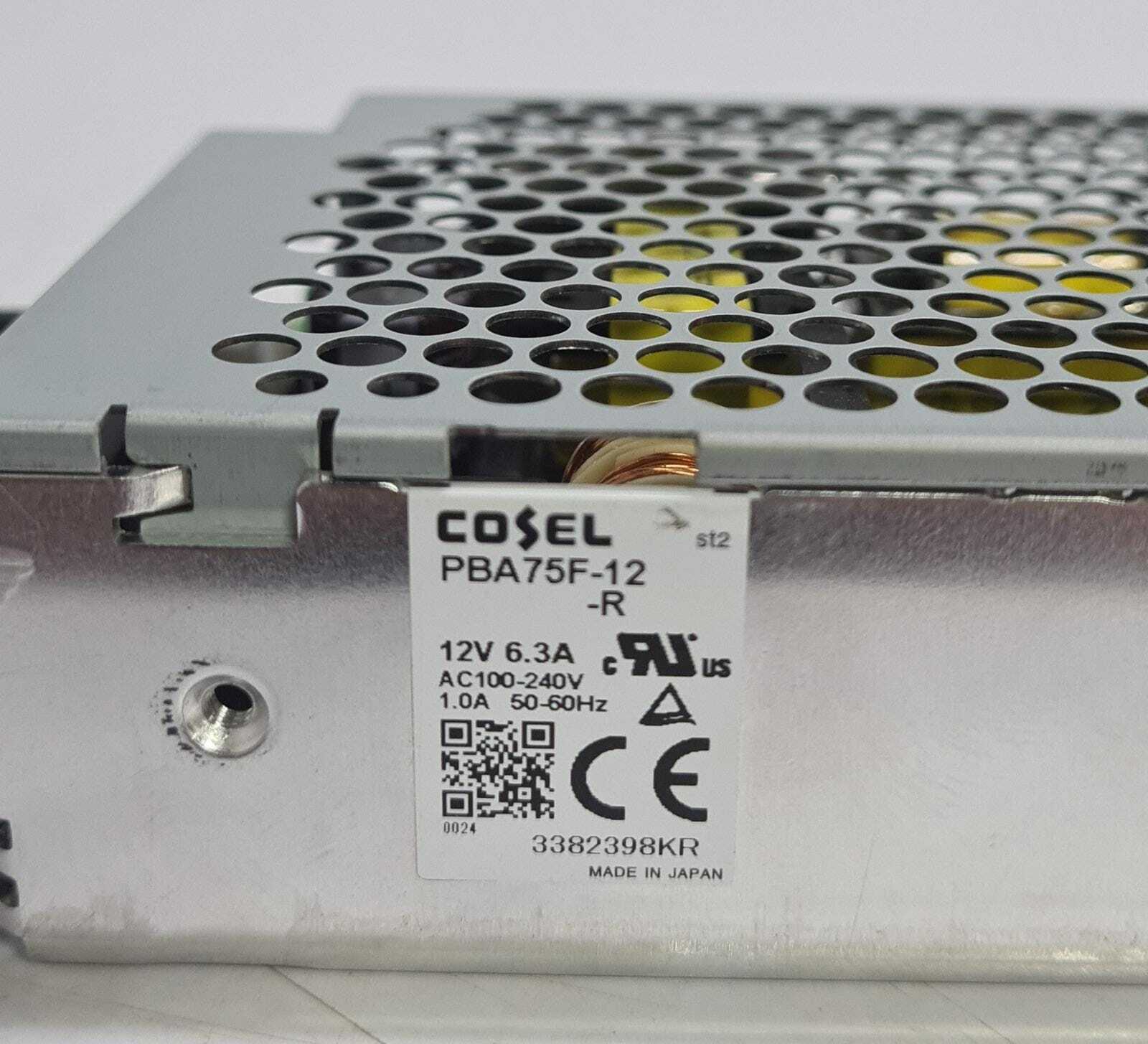 COSEL PBA75F-12-R Power Supply 100-240V 1.0A 50-60Hz PBA75F PMA60F | eBay
