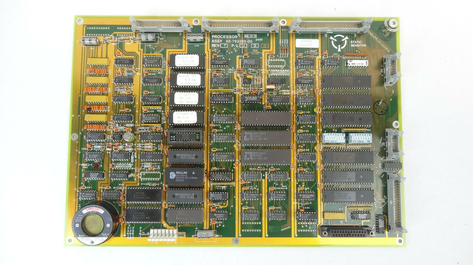 Liebert Microprocessor Assembly Board 02-792205-00 T22360 for sale ...