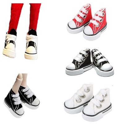 ELF Prop Fashion Doll HIGH-TOP SNEAKERS Canvas Sport SHOES-3 Colors-USA ...