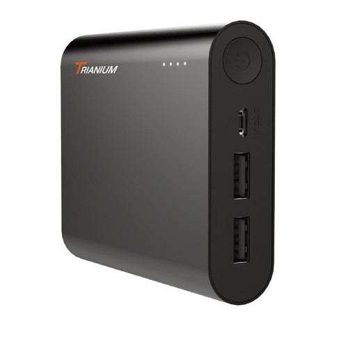 Trianium AtomPak 10400mAH Portable Battery Pack, Powerbank Charger ...