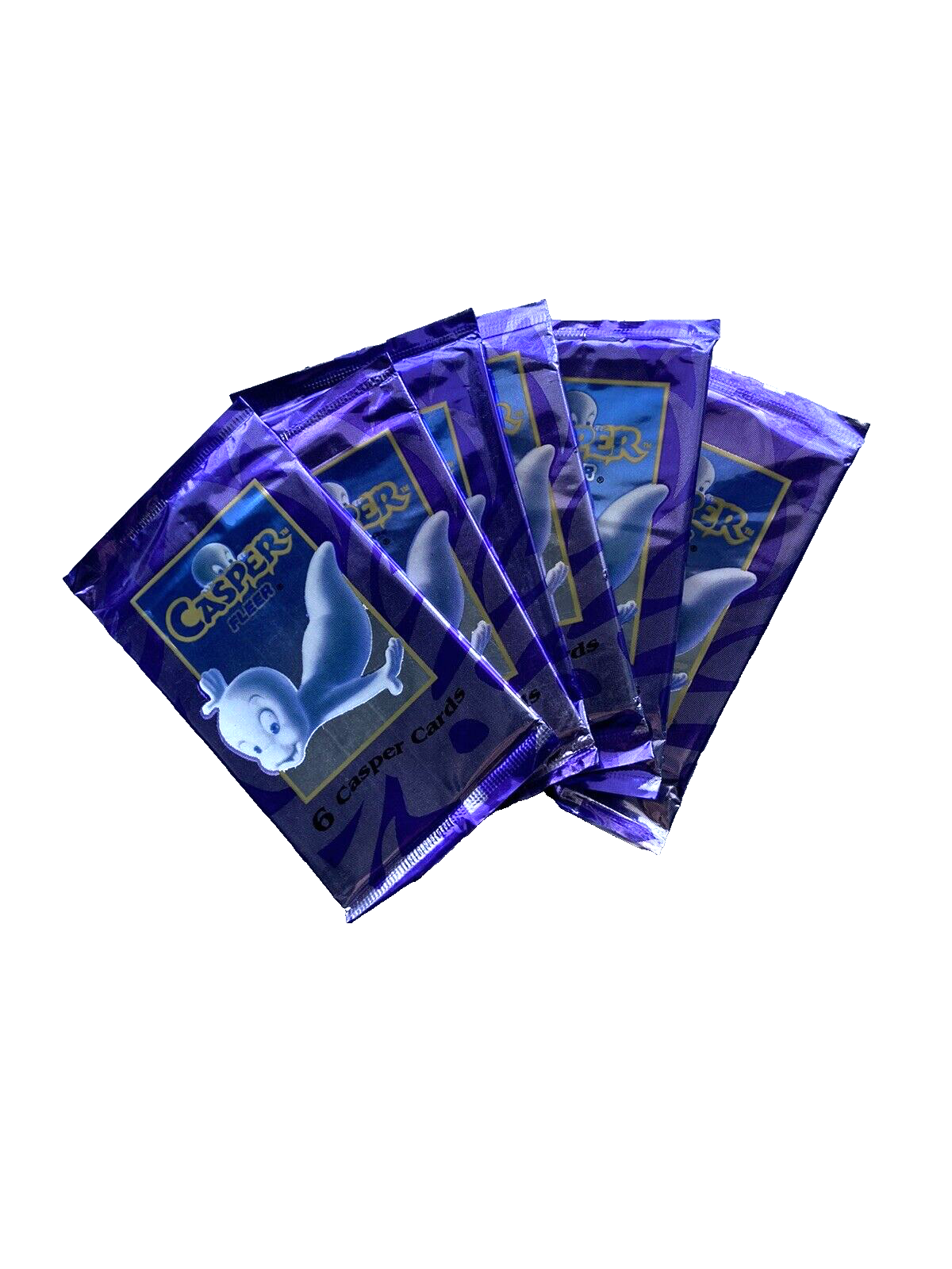 1995 Universal Studios 'Casper' Trading Cards Lot of (6) Packs | eBay