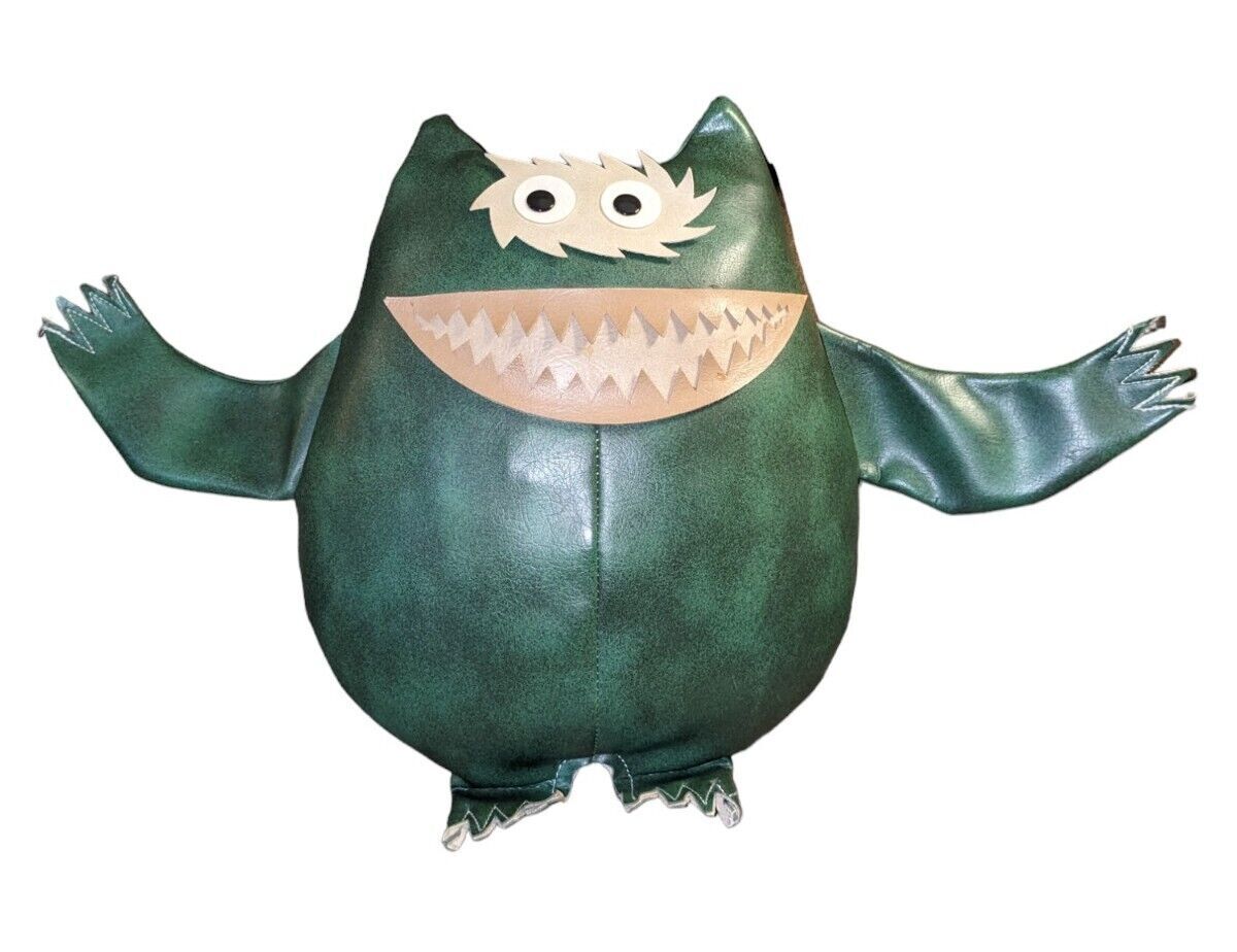 Vintage Original Nauga Naugahyde Monster Doll Green and Tan | eBay