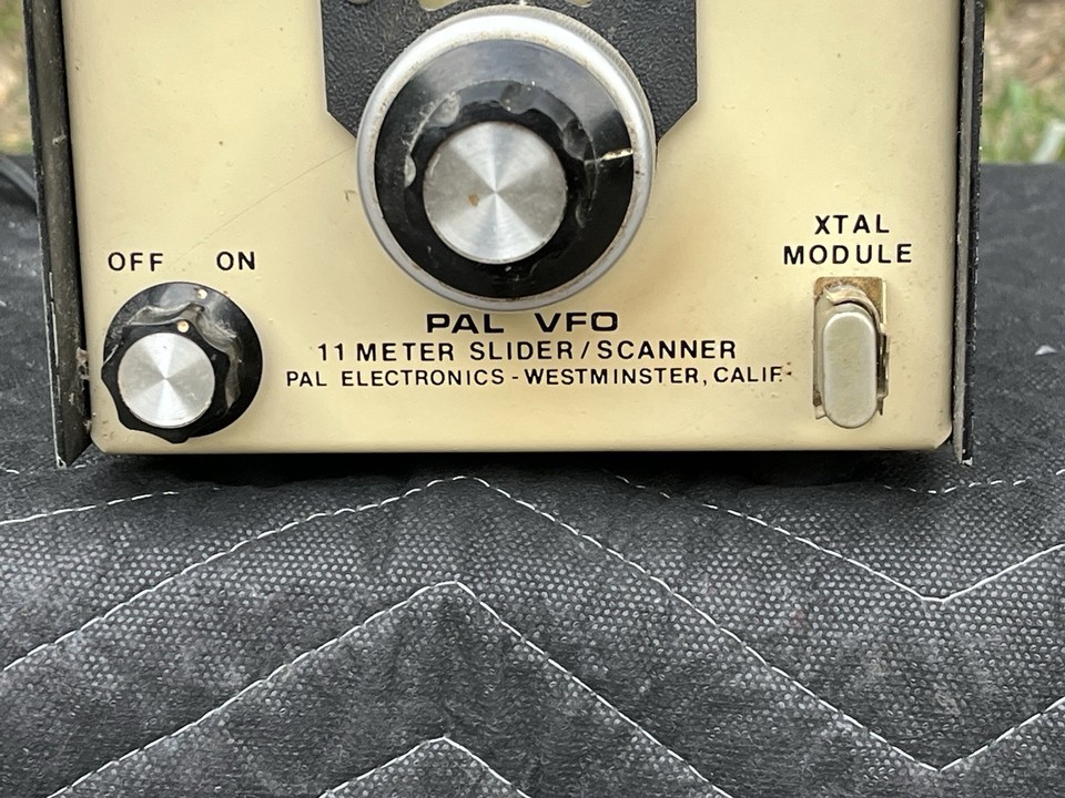 PAL 11 Meter Slider Scanner VFO Model C-1 Ham Radio CB As-Is Parts Only ...