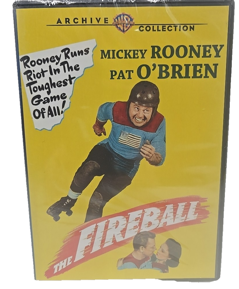The Fireball DVD Mickey Rooney Pat OBrien Archive Collection Roller ...