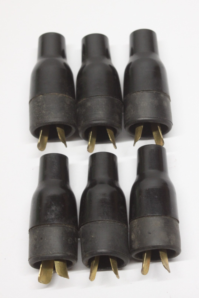 Lot of 6 NOS Vintage SEALTIGHT INSULATORS Ignition Coil Magneto ...