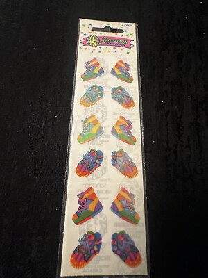 Rare Package Vintage Pearly shiny Sandylion Iridescent Opal sneakers ...