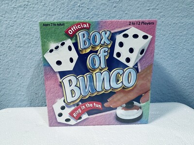 Box Of Bunco Game Official Game 2003 NEW IN PACKAGING | eBay