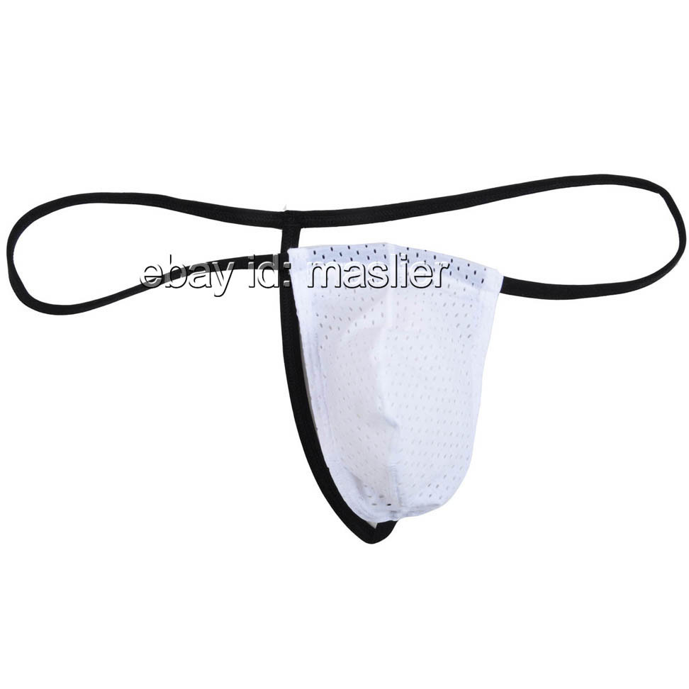 Men's String Micro Breathable Sexy Bikini G-Strings Male Thong ...