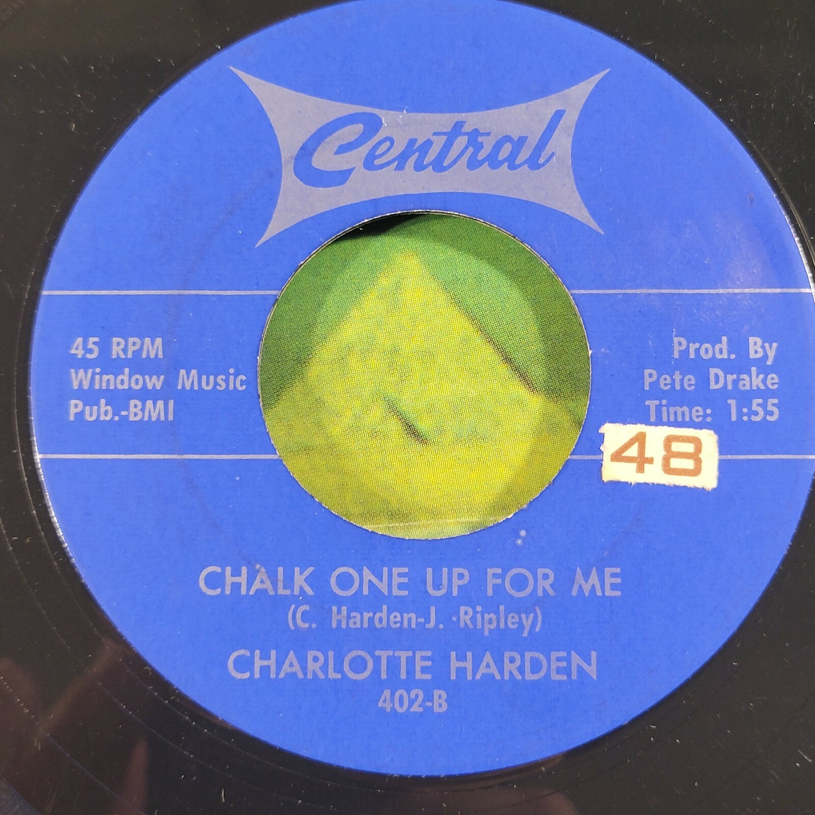 Hear Rare Female Country Bopper 45 Charlotte Harden on Central Chalk ...