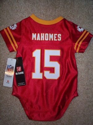(2025-2026) Chiefs PATRICK MAHOMES nfl INFANT BABY NEWBORN Jersey 12M ...