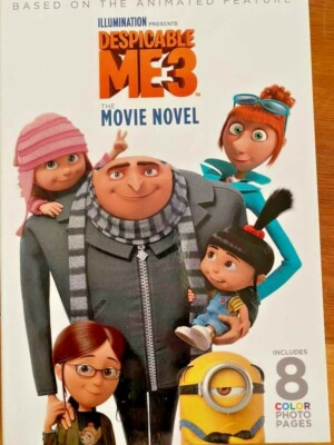Despicable Me 3 - The Movie Novel - Book NEW - Minions Gru - Movie ...