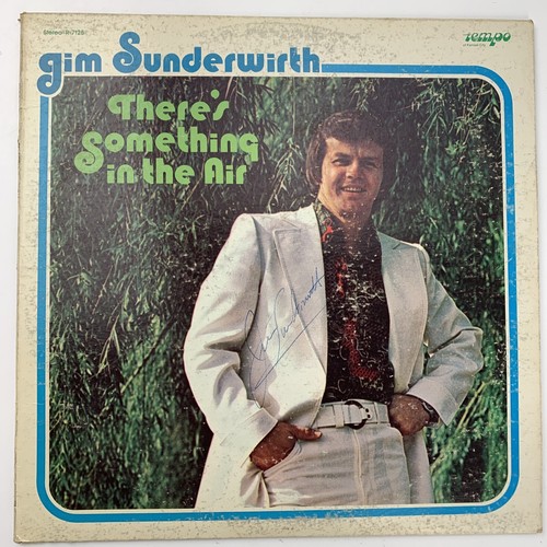 Jim Sunderwirth There's Something In The Air LP Record Album Vinyl ...