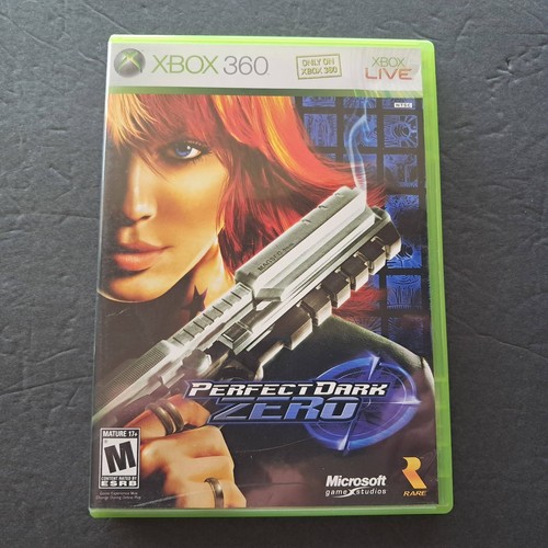 Perfect Dark Zero (Microsoft Xbox 360, 2005) (Cib, complete in box ...