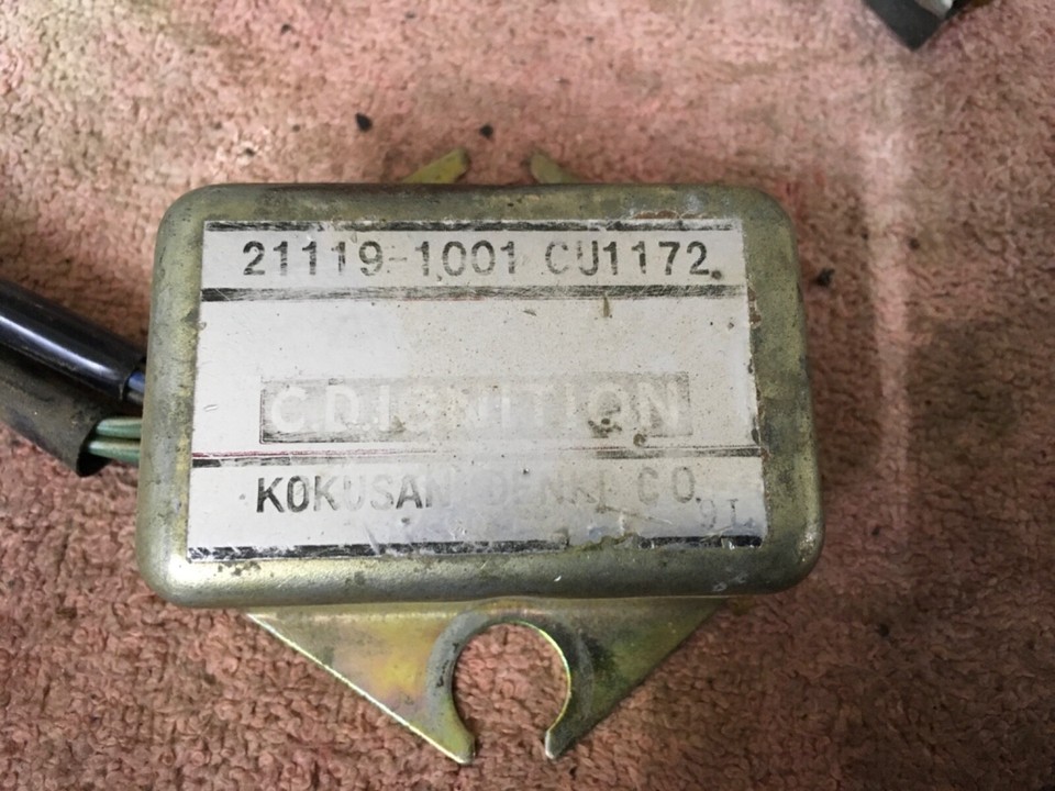 1975 ? Kawasaki KX 250 Kokusan Denki Ignition CDI Vintage Ahrma MX ...