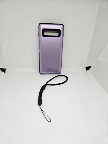 toru hard holder case compatible with galaxy s10 plus lavender ...