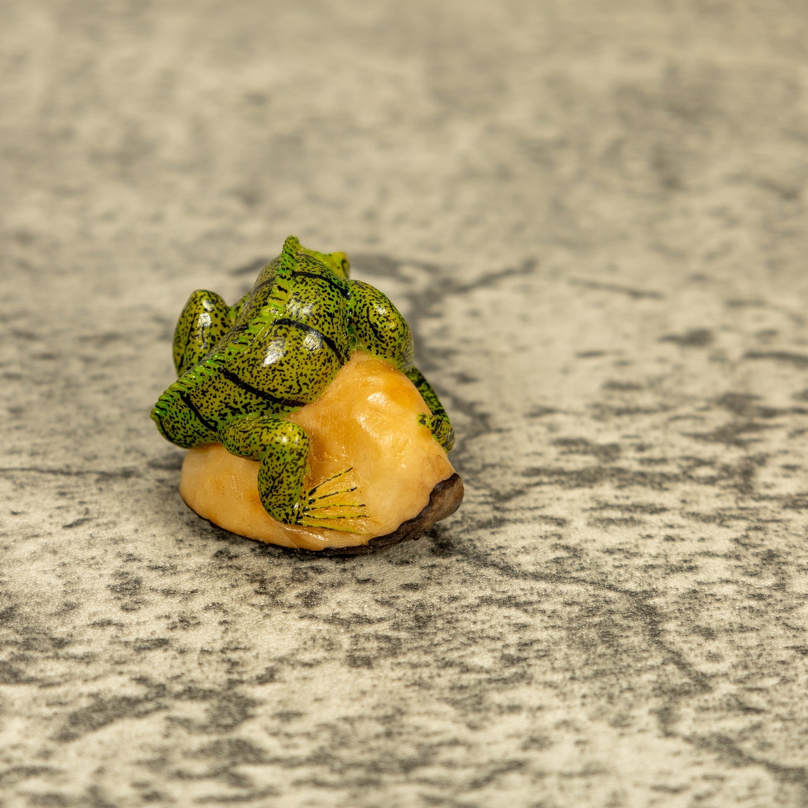 Green Iguana Lizard Tagua Nut Carving | eBay Australia