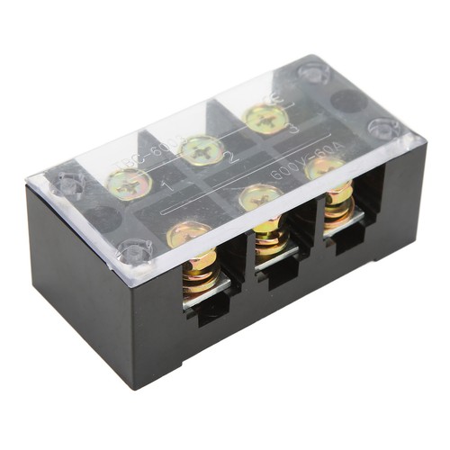 Terminal Strip Block Large Current Easy Wiring Ground Circuit Terminal ...