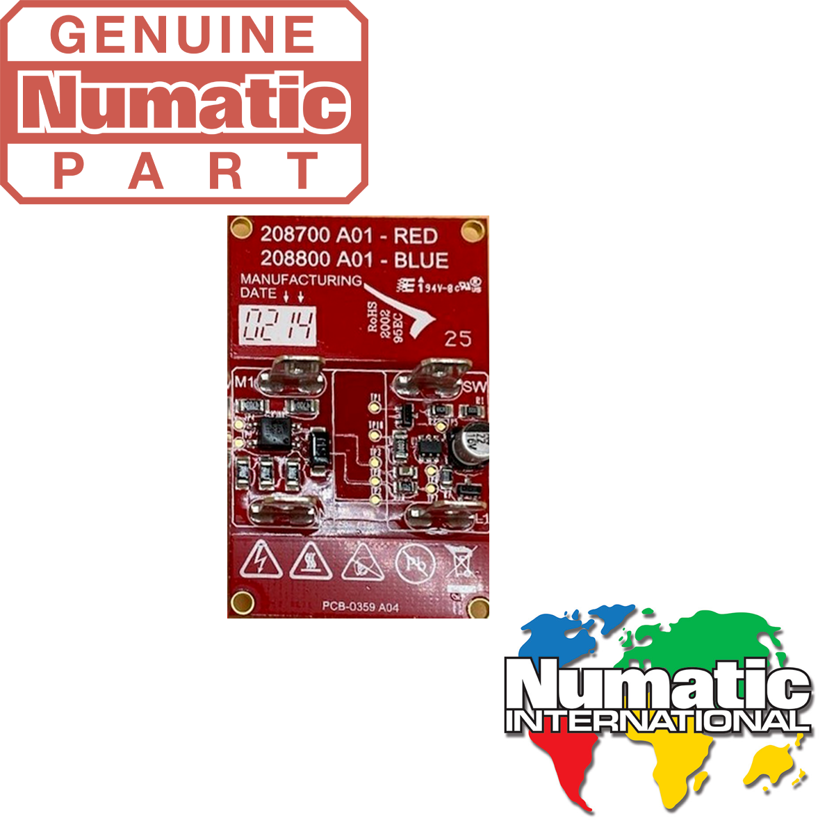 Henry Hoover PCB Board Hetty James NRV200 2 Speed Control 4 Wire 208428 ...