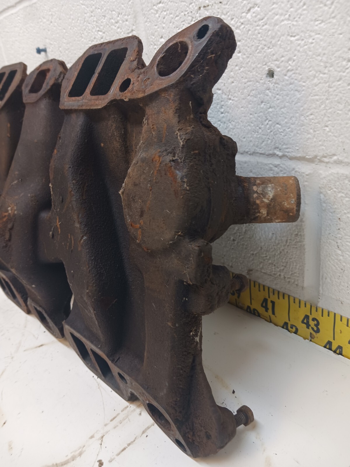 Used OEM GM 371 Engine Intake Manifold 569138 1957-1958 Oldsmobile 88/ ...