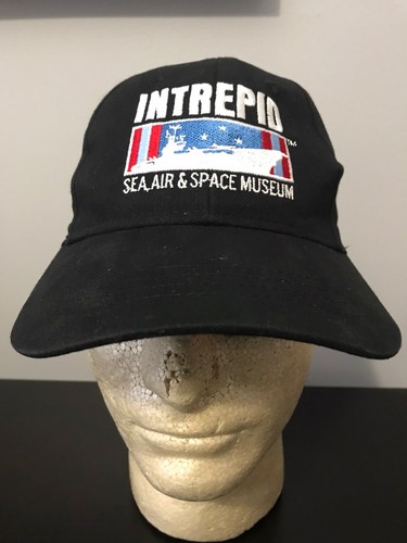 Vintage INTREPID SEA, AIR & SPACE MUSEUM Trucker Hat Baseball Cap Lid ...